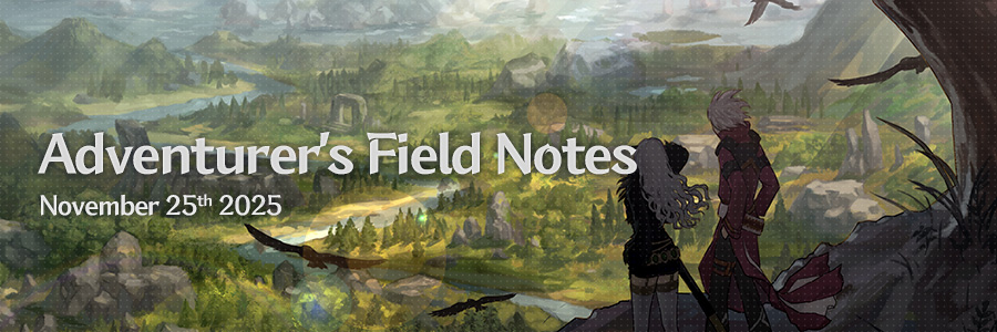 Adventurer's Field Notes NOV 25, 2025 | Dungeon Fighter Online