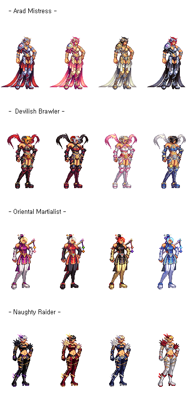 Female Fighter Avatar Update | Dungeon Fighter Online