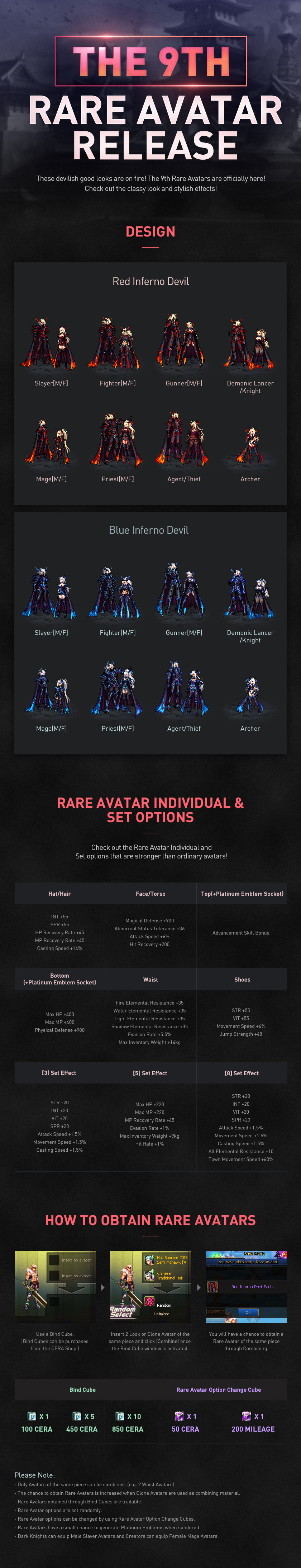 The 9th Rare Avatar Release | Dungeon Fighter Online