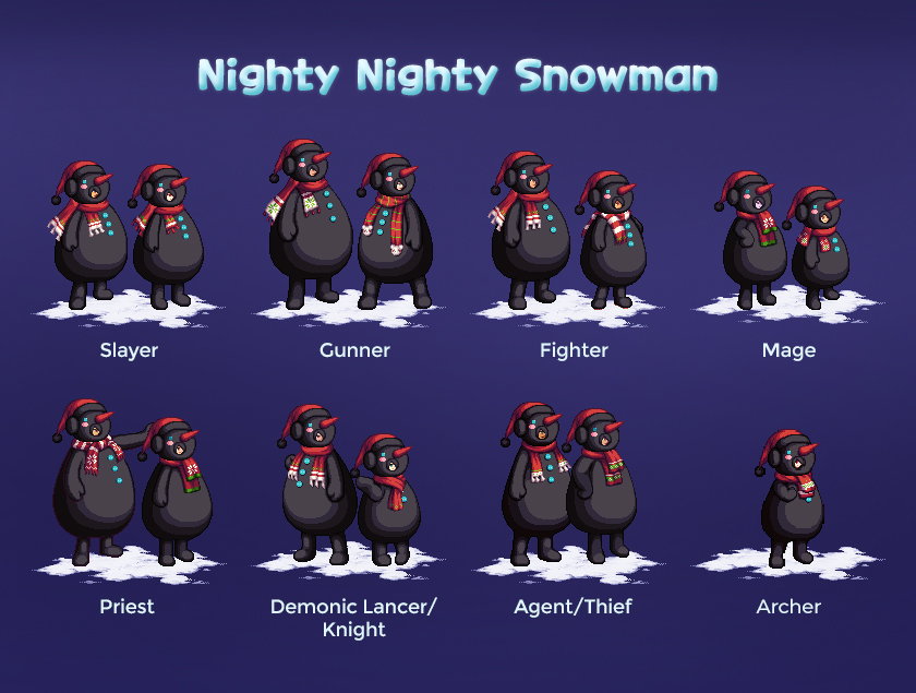 Snowman Avatar | Dungeon Fighter Online